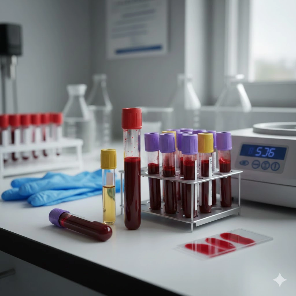 Blood test at home In Dubai 24/7 Service.Get tested & be worryfree